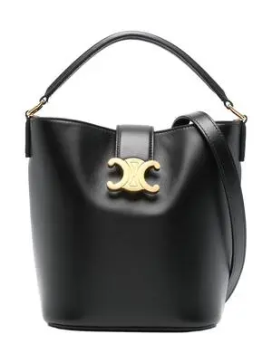 Celine Small Leather Bucket Bag - Multicolor