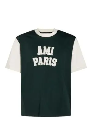AMI Paris Logo T-shirt - Multicolor