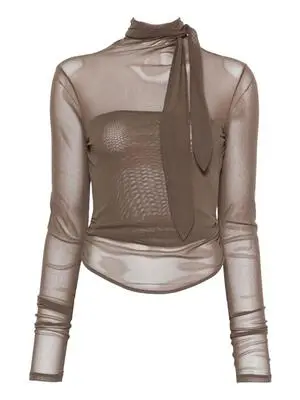 LEMAIRE Ballerina Foulard Top - Multicolor