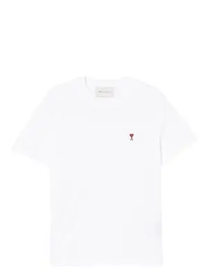 AMI Paris De Coeur Cotton T-shirt - Multicolor