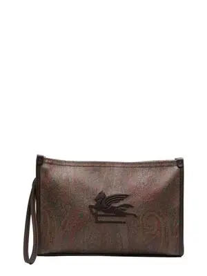 Etro Paisley Print Pouch - Multicolor