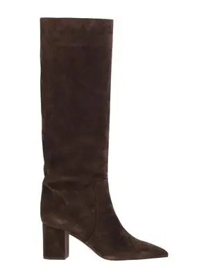 Paris Texas Anja Suede Knee-high Boots - Brown