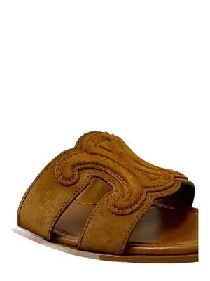 Celine Marina Suede Leather Sandals - Multicolor
