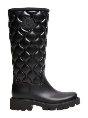 Moncler Kickstream Quilted Knee High Boots - Multicolor