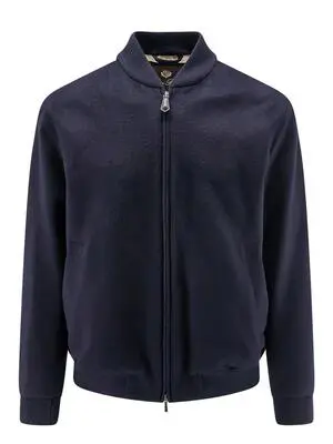 Loro Piana LORO PIANA Ivy Cashmere Bomber Jacket Multicolor