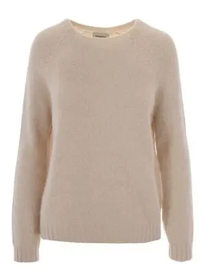 Max Mara Alpaca Blend Sweater - Cream