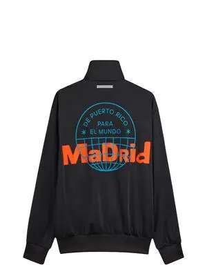 Adidas X Bad Bunny Dtmf Tour Merch Madrid Firebird Track Jacket - Black