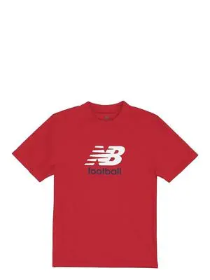 NEW BALANCE Football T-shirt Asia Sizing - True Red