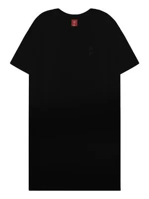 DO WE Long Cotton T-shirt - Black