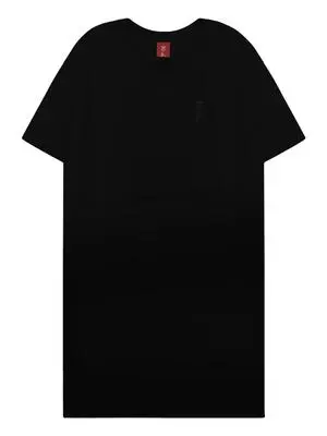DO WE Long Cotton T-shirt - Black