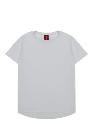 DO WE Premium Cotton Lycra T-shirt - White