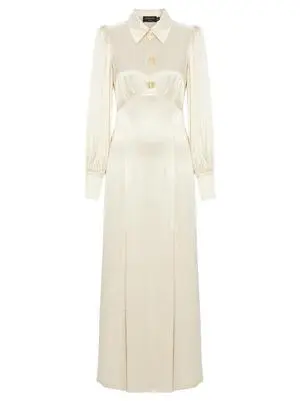 EXQUISE Alivia Long Dress - Beige
