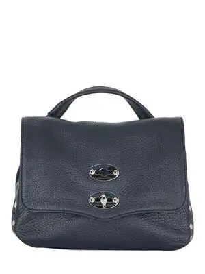 ZANELLATO Postina Baby Top Handle Bag With Twist Lock - Black