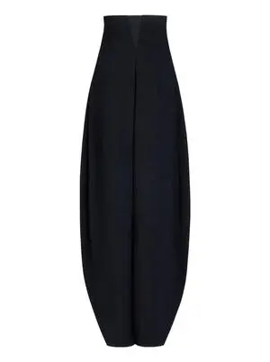 Alaïa High-waisted Tailored Pants - Black