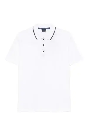 Paul & Shark Piquet Polo Shirt - White