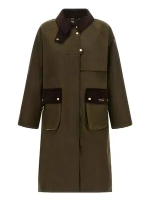 Barbour Long-sleeved Coat - Green