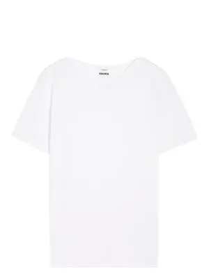 Versace Stretch-cotton T-shirt - White