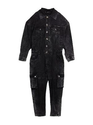 Dolce & Gabbana Cotton Jumpsuit - Black