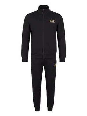 EA7 Tracksuit Size Cotton - Black