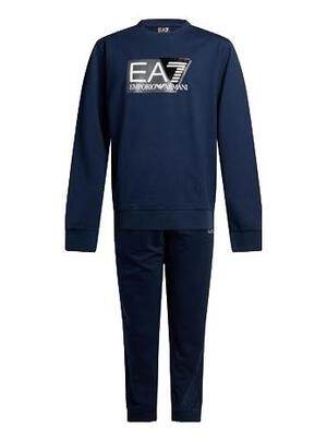 EA7 Tracksuit Size Cotton - Navy