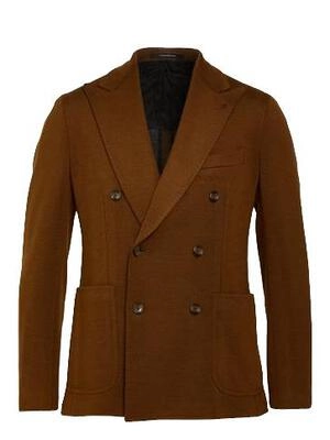 Tagliatore Blazer Size Polyester, Virgin Wool, Acrylic - Beige