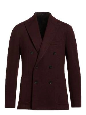 Tagliatore Blazer Size Polyester, Virgin Wool, Acrylic - Red