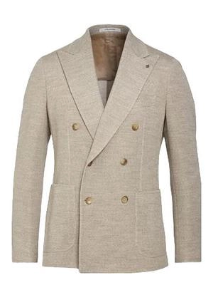 Tagliatore Blazer Size Polyester, Virgin Wool, Acrylic - Sand