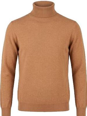 JEORDIE'S JEORDIE'S Merino Wool Cashmere Turtleneck Sweater