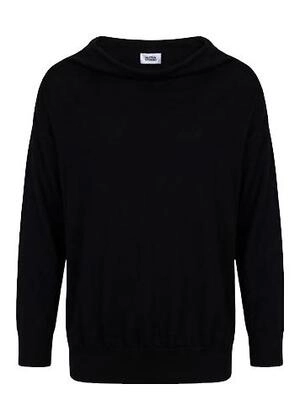 Alpha Studio Merino Wool Turtleneck - Black