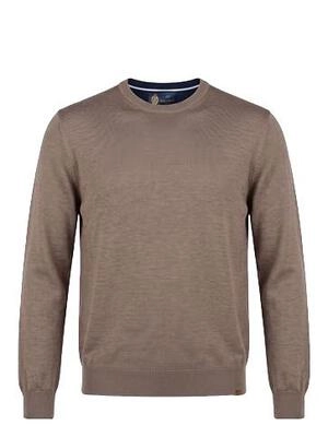 Paul & Shark Virgin Wool And Silk Blend Sweater - Grey