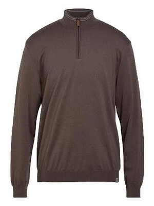 Paul & Shark Paul & Shark Virgin Wool & Cashmere Sweater Brown