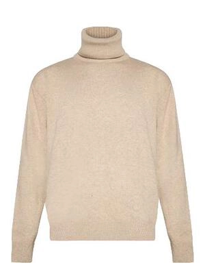 Paul & Shark Turtleneck Sand Size Virgin Wool, Viscose, Cashmere - Beige