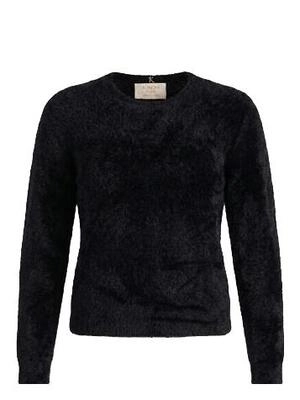 KAOS Long Sleeve Crewneck Sweater - Black