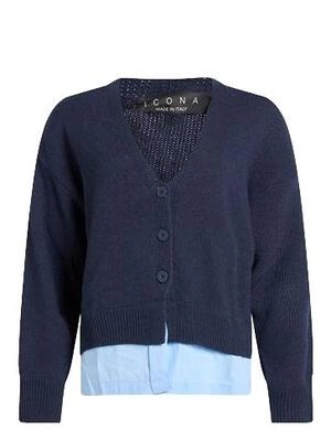 KAOS Cardigan - Blue