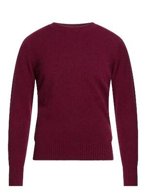 BROOKSFIELD Cashmere Crewneck Sweater - Red