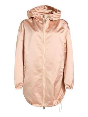 Fabiana Filippi Long Sleeve Hooded Parka - Pink