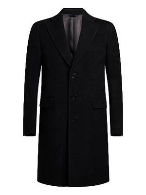 TOMBOLINI Wool Coat - Black