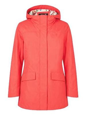 JACK WOLFSKIN Polyester Hooded Jacket - Red