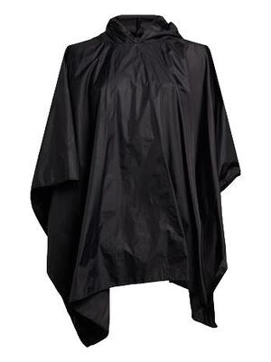 CARLA G. CARLA G. Military Green Polyamide Poncho Black