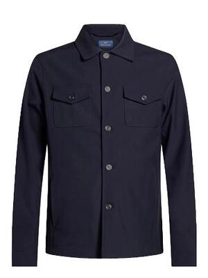 Paul & Shark Midnight Nylon Stretch Jacket - Blue
