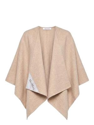 Max Mara Alpaca Wool Blend Cape - Beige