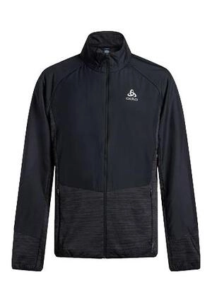 ODLO Athletic Jacket With Polar Fleece Lining - Black