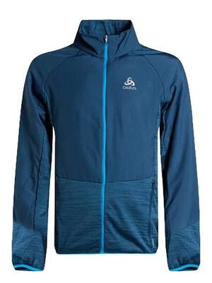 ODLO Athletic Jacket With Polar Fleece Lining - Blue