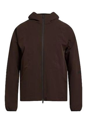 Herno Hooded Zip-up Windbreaker Jacket - Brown