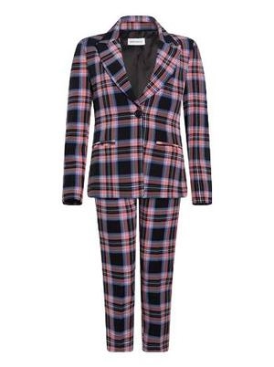 SHIRTAPORTER Plaid Two-piece Suit - Blue