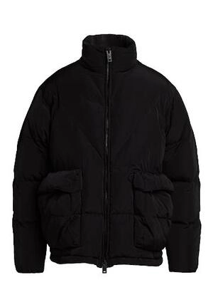 Emporio Armani Puffer Polyamide Down Jacket - Black