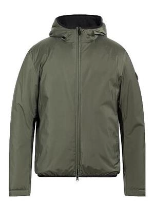 COLMAR Puffer Jacket In Military Polyester And Elastane - Green