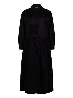 Herno Cotton Overcoat & Trench Coat - Black