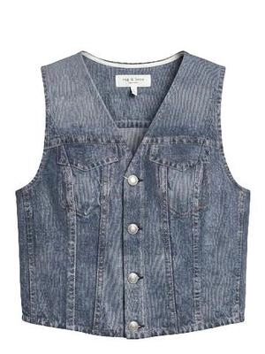 Rag & Bone Tailored Vest - Blue