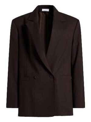 KAOS Single-breasted Blazer - Brown